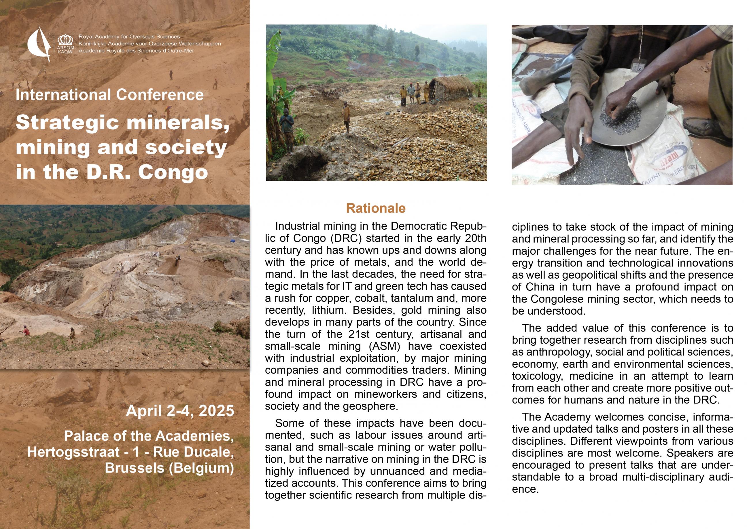 Strategic Minerals, Mining and Society in the D.R. Congo | RAOS